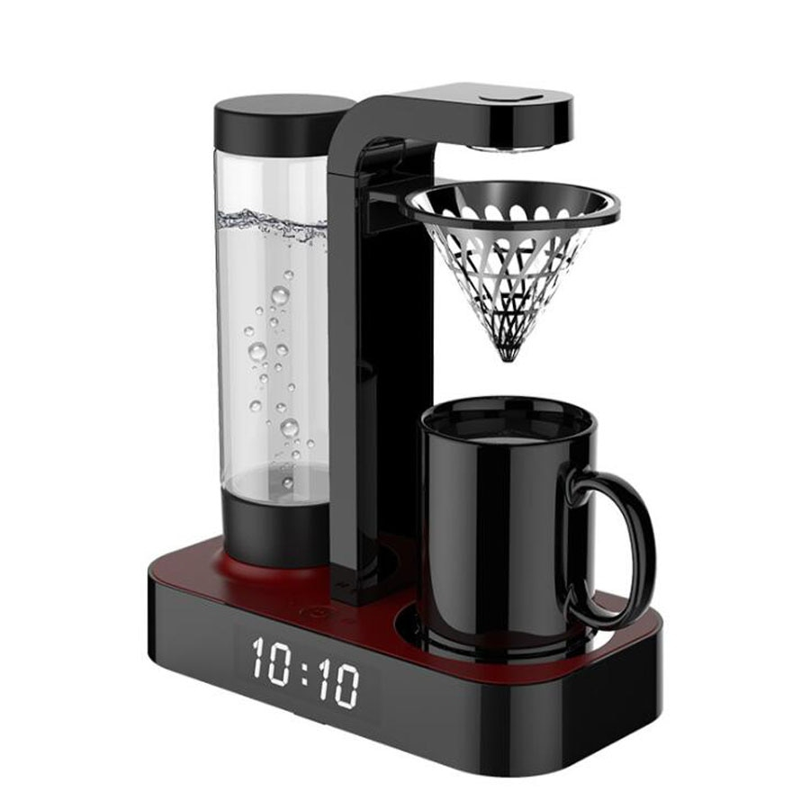 Mini Automatic Coffee Machine with Clock - HGC Store